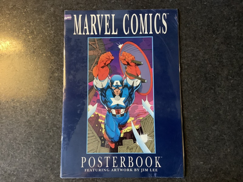 MARVEL COMICS POSTERBOOK OF EIGHT MARVEL CHARACTERS BY JIM LEE | Comics ...
