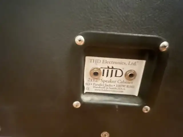 Cabinet Guitare THD 2x12 « Ported » - Boutique Fait aux USA | Amps ...