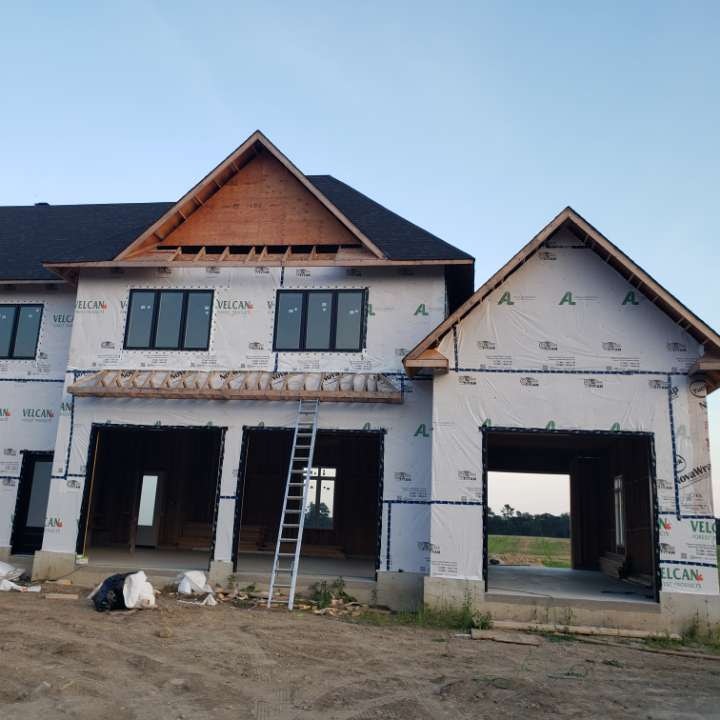 Tarry ON House Wrap & Blue skin | Brick, Masonry & Concrete ...