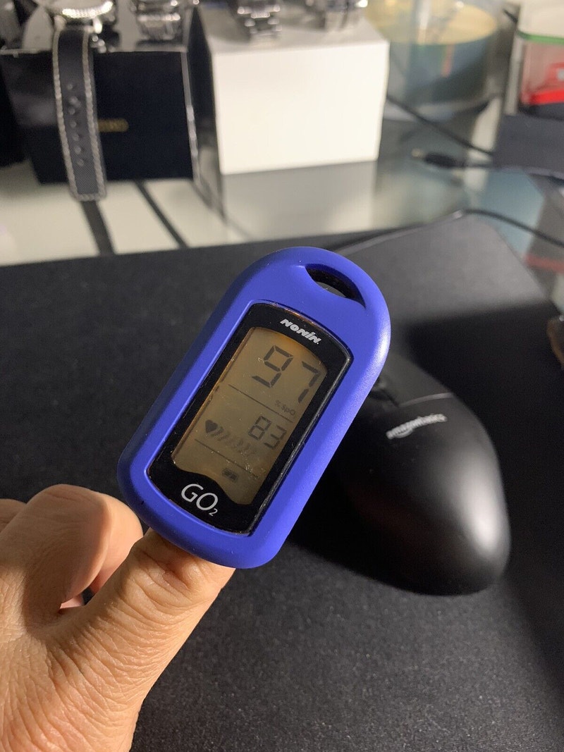 Nonin Go2 Achieve Pulse Oximeter. Made in USA | Health & Special Needs ...