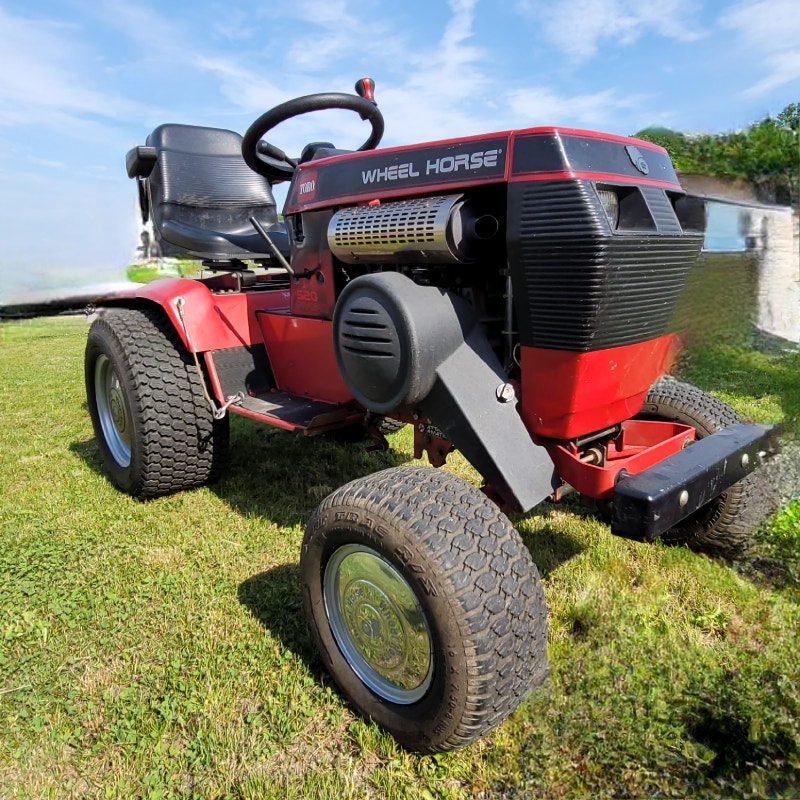 TORO Wheel Horse 520-H Premium Heavy Duty Garden Tractor | Lawnmowers ...