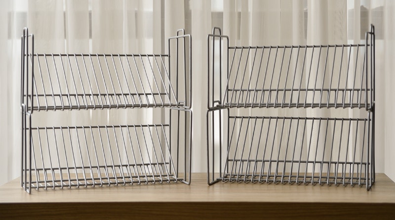 CD & DVD Storage Racks–Stackable & Sturdy-Ikea Metal Steel Wire | CDs ...