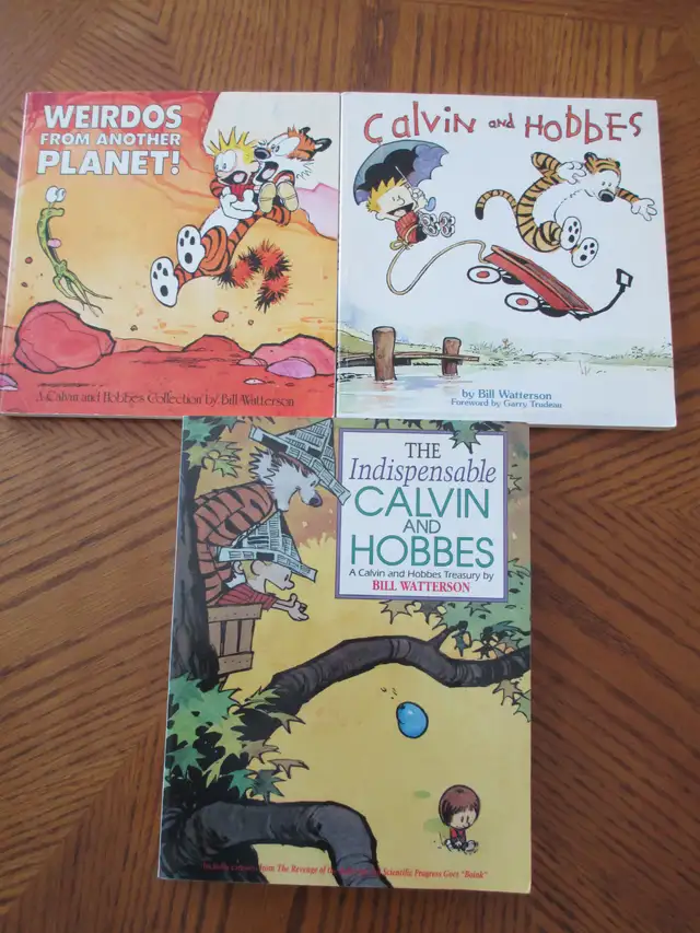Calvin & Hobbes Comic Books | Comics & Graphic Novels | Grande Prairie ...