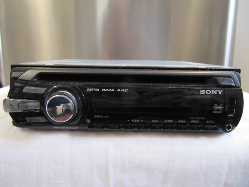Classic Sony Model CDX-GT430U FM/AM CD Player 200watts Like New | Arts ...