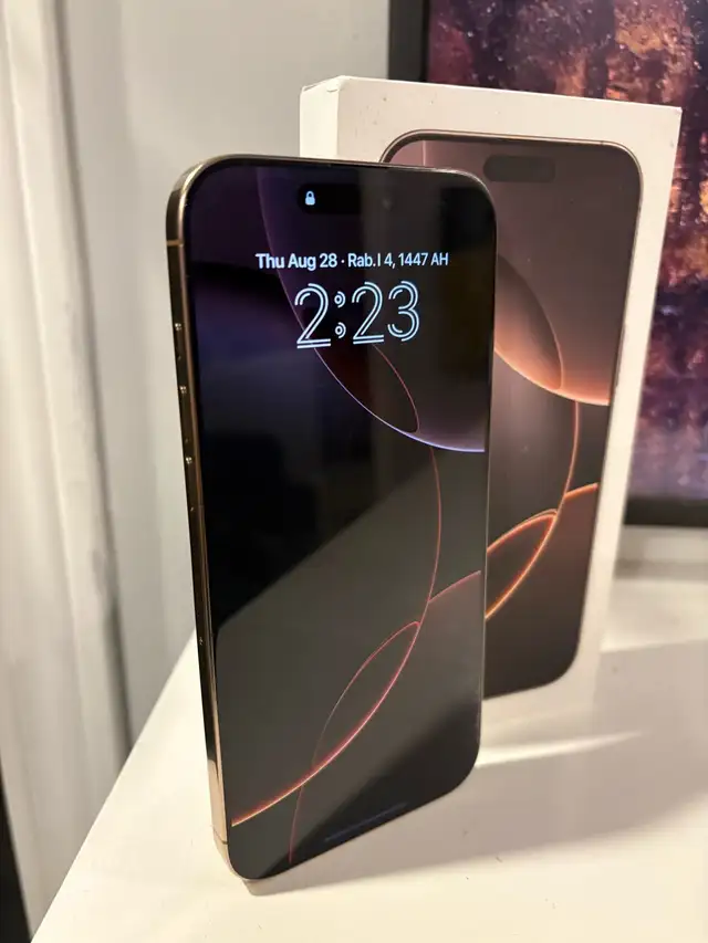 iPhone 16 Pro Max 256GB Dessert Titanium | Cell Phones | Mississauga ...