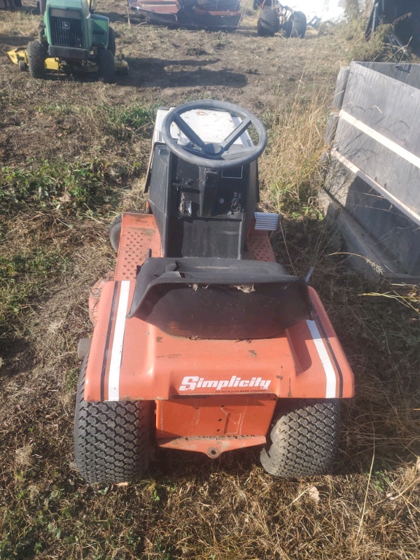 Turfmaster & Simplicity Riding Tractor Mowers Lawnmower Projects ...