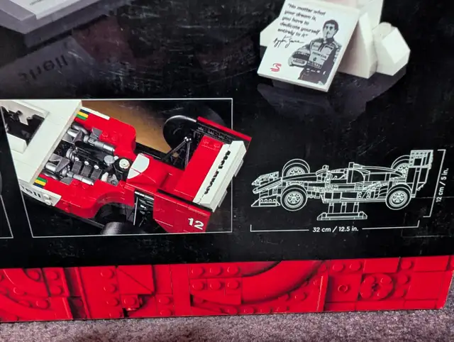 LEGO Icons McLaren MP44 & Ayrton Senna Model Race Car 10330- $75 | Arts ...