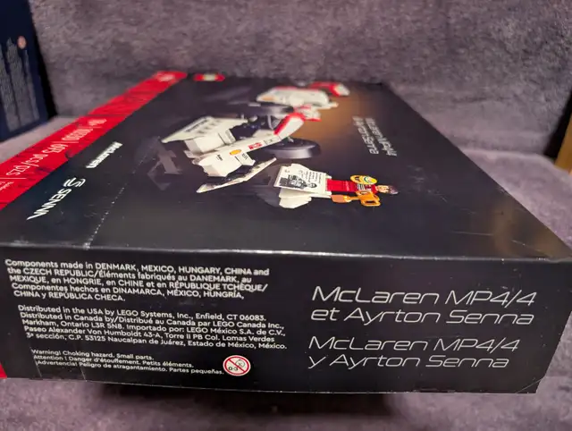 LEGO Icons McLaren MP44 & Ayrton Senna Model Race Car 10330- $75 | Arts ...