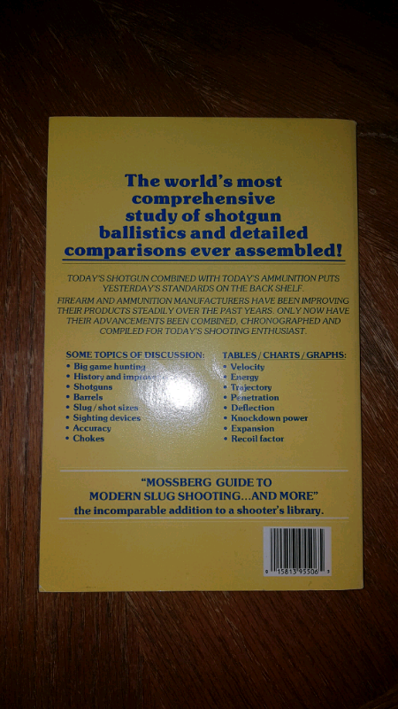 Mossberg guide to modern slug shooting and more | Non-fiction ...