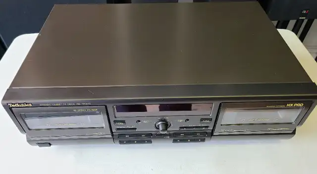 TECHNICS RS-TR373 STEREO DOUBLE AUTO REVERSE CASSETTE DECK | Stereo ...