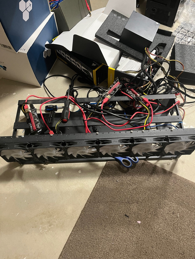 Mining rig WITH GPU (complete) | Desktop Computers | City of Toronto ... Mining rig WITH GPU (complete) | Desktop Computers | City of Toronto ...