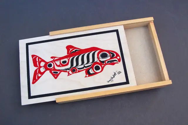 Pacific Indigenous Artwork Box (Haida) - Corey Bulpitt | Arts ...