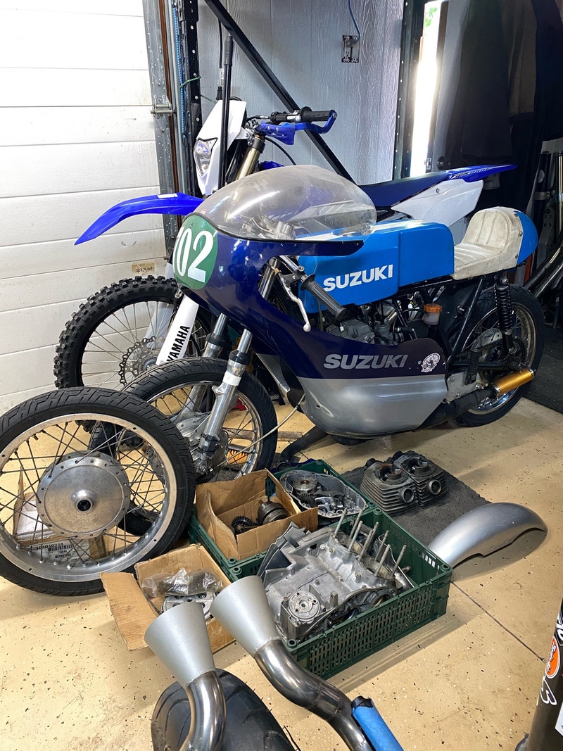 1972 Suzuki T250 Vintage Road Racer | Street, Cruisers & Choppers ...