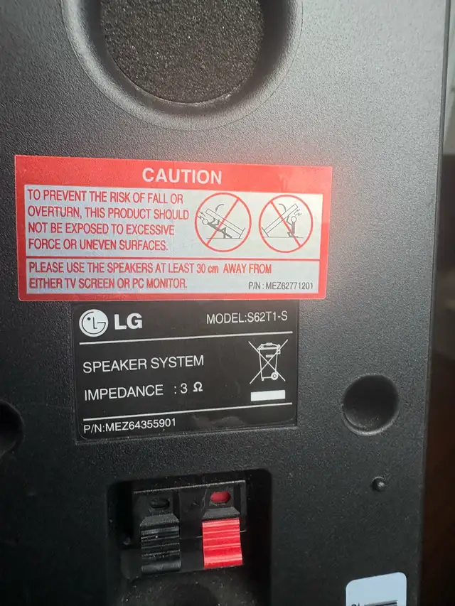 LG Speaker System | Stereo Systems & Home Theatre | Edmonton | Free ...