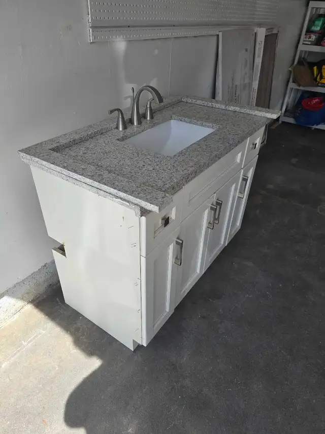 Vanity Cabinet, Granite Countertop | Cabinets & Countertops ...