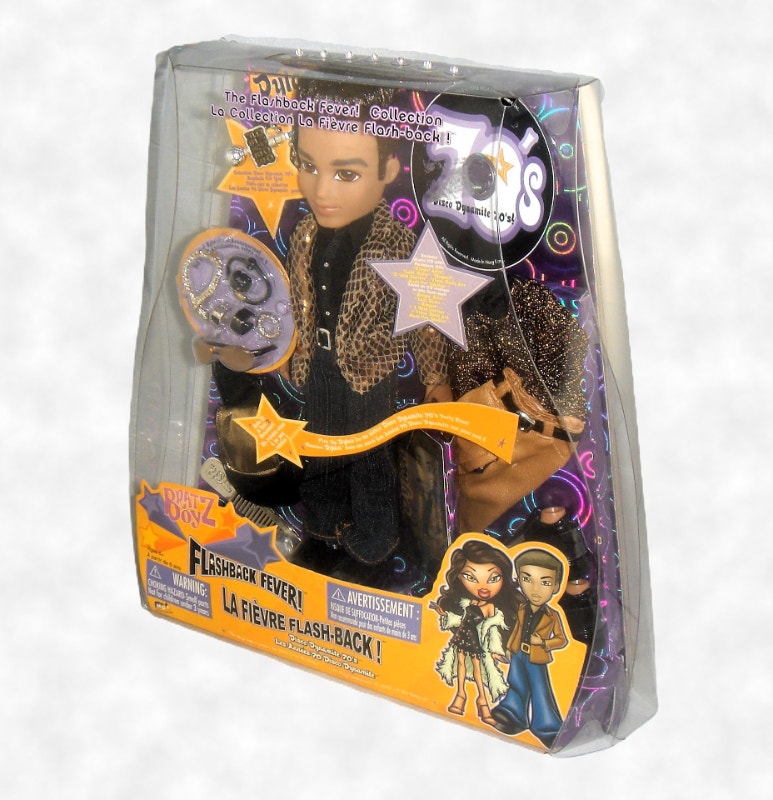 2004 MGA Bratz FLASHBACK FEVER Disco Dynamite 70's DYLAN NIB | Toys ...