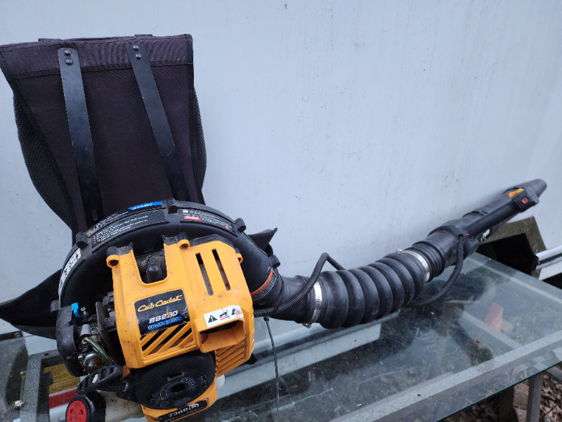 Cub cadet backpack blower store