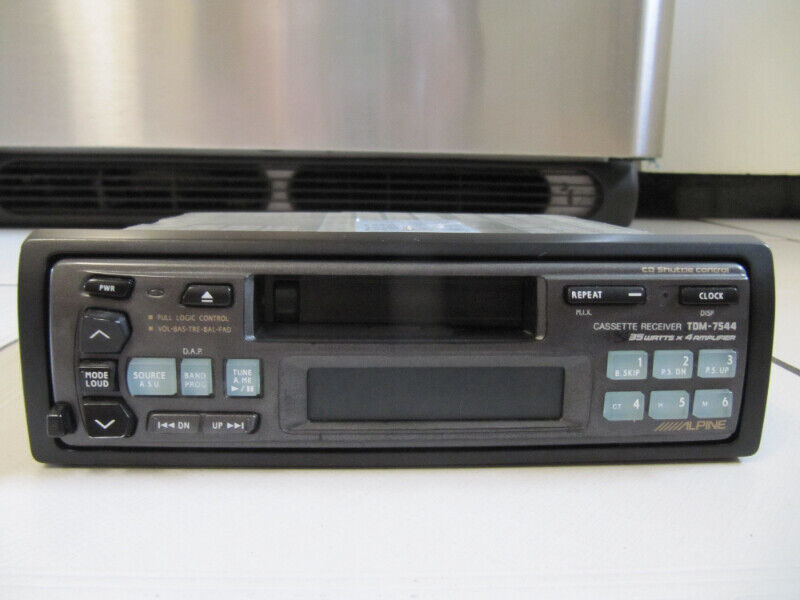 Alpine Model TDM-7544 140watt Cassette Receiver Circa 1990s | Arts ...