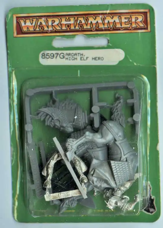 Warhammer 8597g Ardath High Elf Hero NIB 1996 | Toys & Games | City of ...