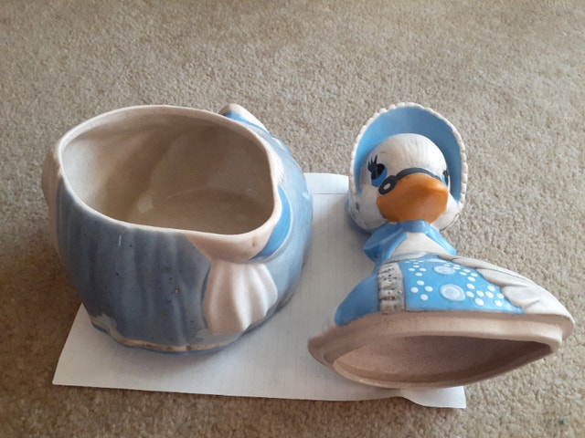 1940's/50's Red Riding Hood "Foxy Granny" Cookie Jar | Arts ...