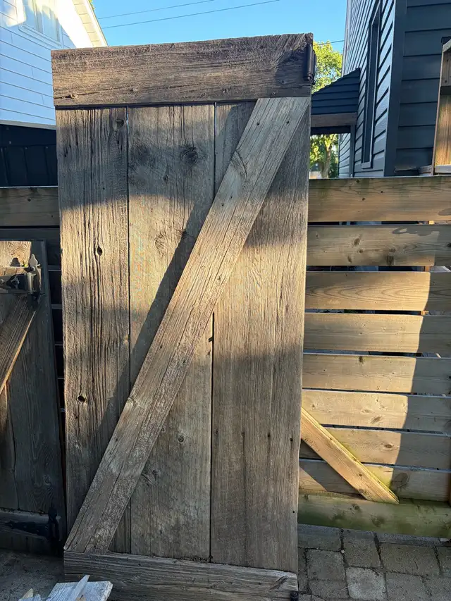 barn board shutters and door | Other | Barrie | Free local classifieds ...