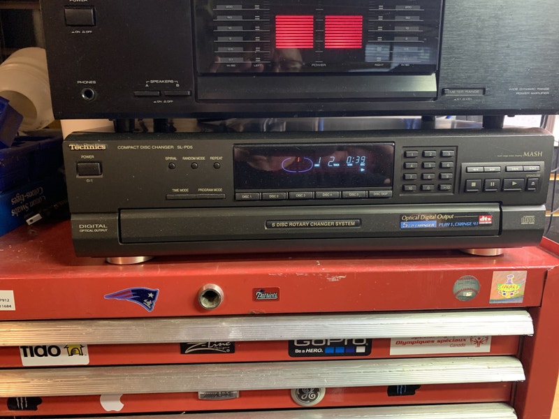 PENDING SALE : Technics SL-PD5 CD player | Stereo Systems & Home ...