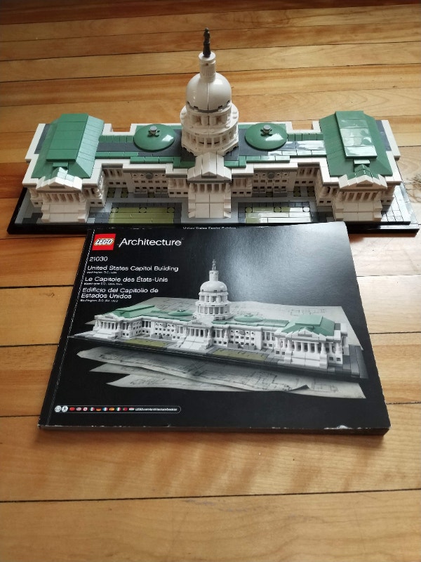 Retired Complete Lego Architecture US Capitol 21030 | Toys & Games ...