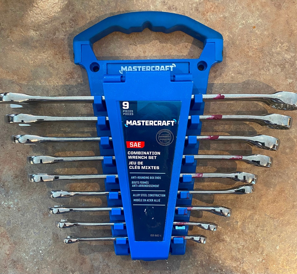 Mastercraft Combination Wrench Set 9 Pieces | Hand Tools | Moncton ...