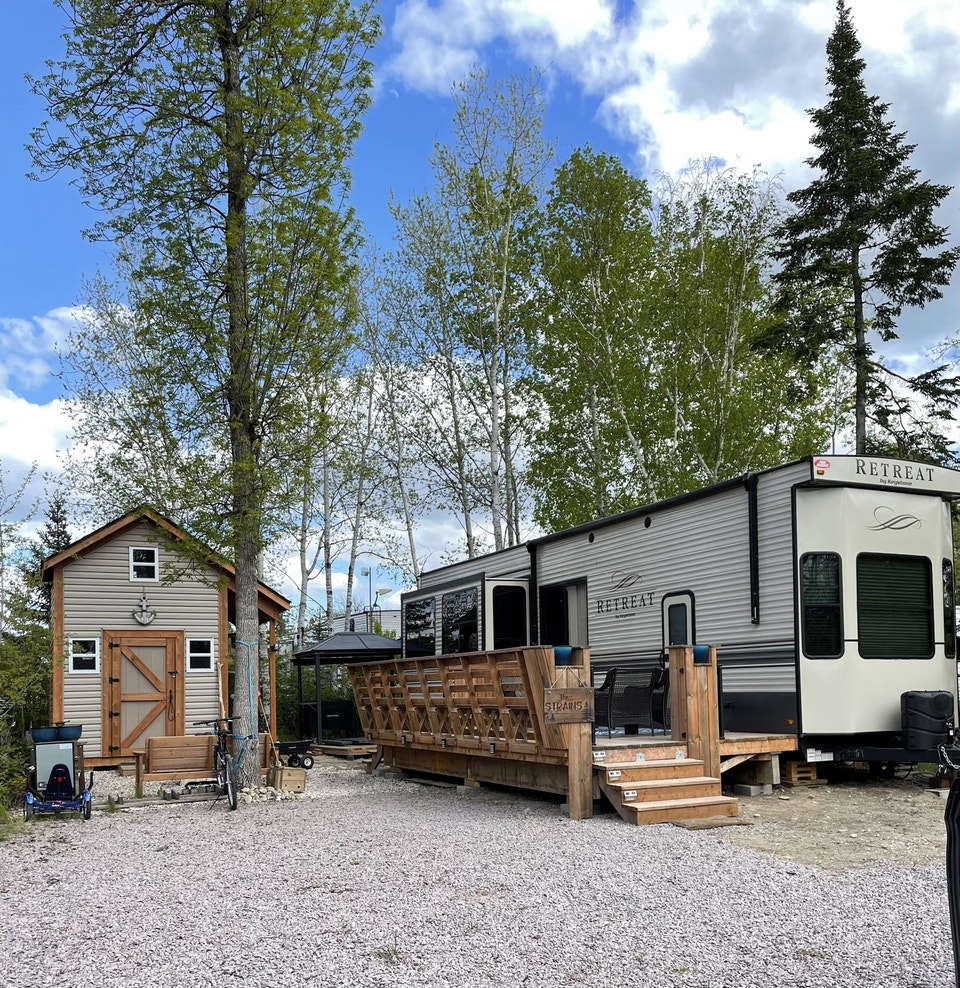 2020 Keystone Retreat 40’ destination trailer with loft | Park Models ...