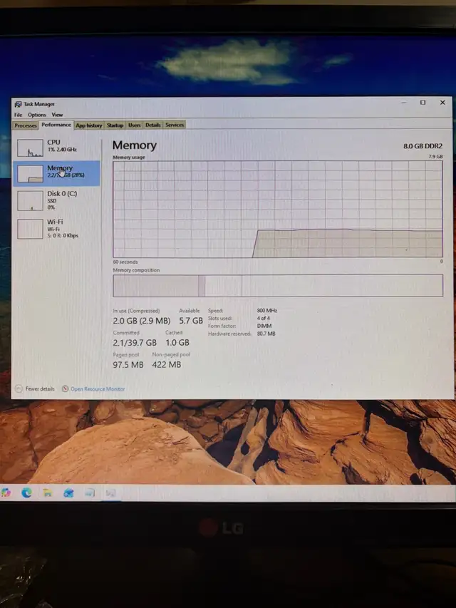 HP Slim Desktop, Quad-Core CPU, 8GB RAM, Windows 10 Home | Desktop ...