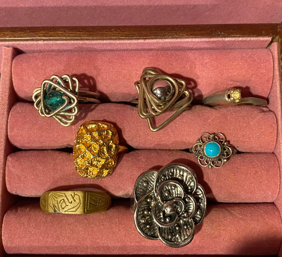 Vintage Cocktail Rings Circa 1970s - $7 separately | Arts ...