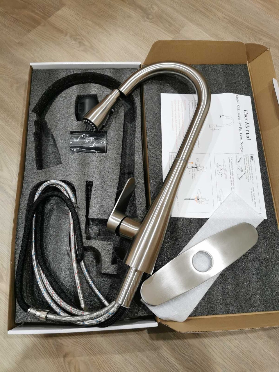 Kitchen Faucet Pull Down- Kitchen Sink Tap | Plumbing, Sinks, Toilets ...