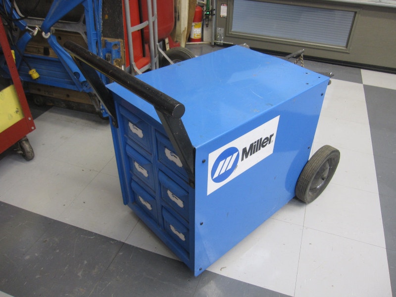 MIG-TIG Welding Cart with Drawers | Tool Storage & Benches | London ...