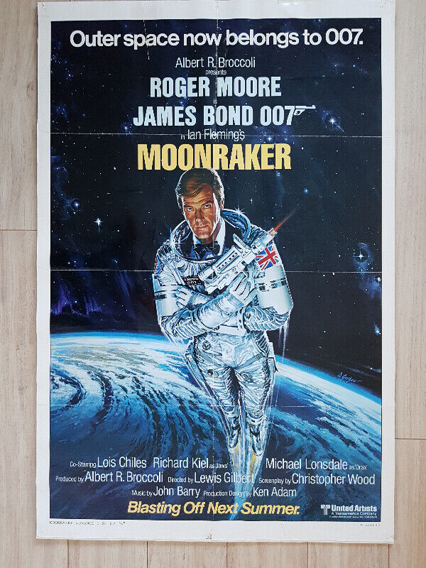 MOONRAKER 1979 ORIGINAL Advance 1 Sheet “A” (27” x 41”) | Arts ...