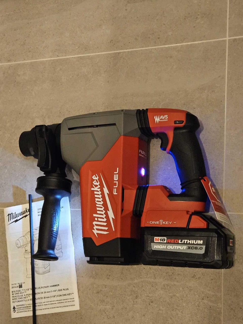 Brand new Milwaukee M18 Fuel 1-1/8" SDS-Plus Rotary Hammer | Power ...