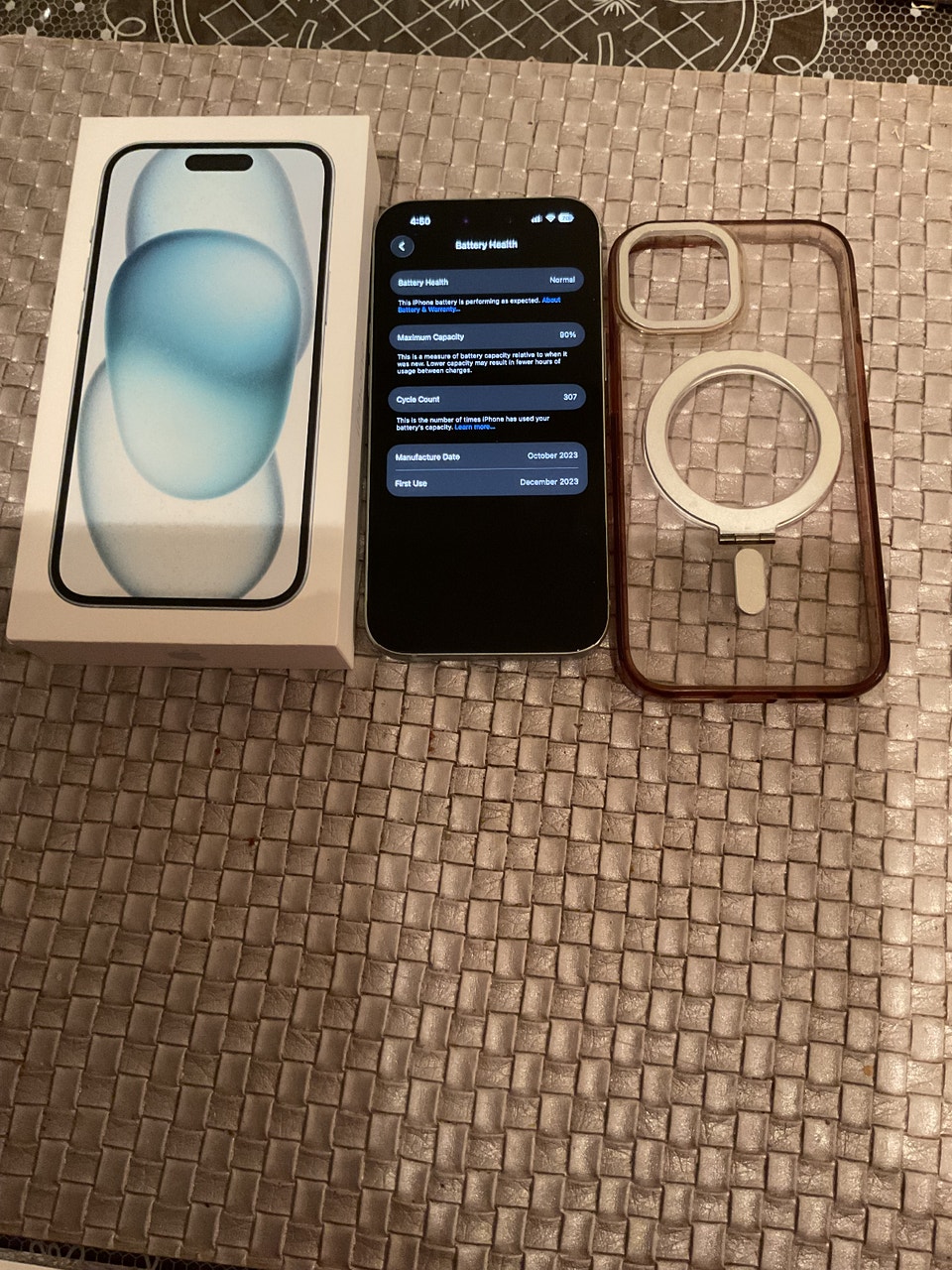 550$ iPhone 15 Blue 128gbs (pending) | Cell Phones | Ottawa | Free ...