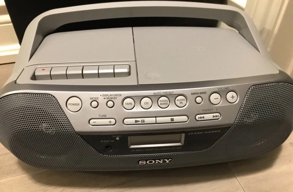 Sony Radio AM/FM, Digital CD player, Stéréo - BOOM BOX Testé | Stereo ...