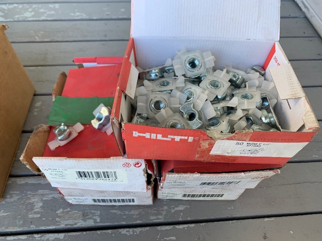 Hilti Grating clamps and Channel fastners | Hand Tools | Edmonton | Kijiji