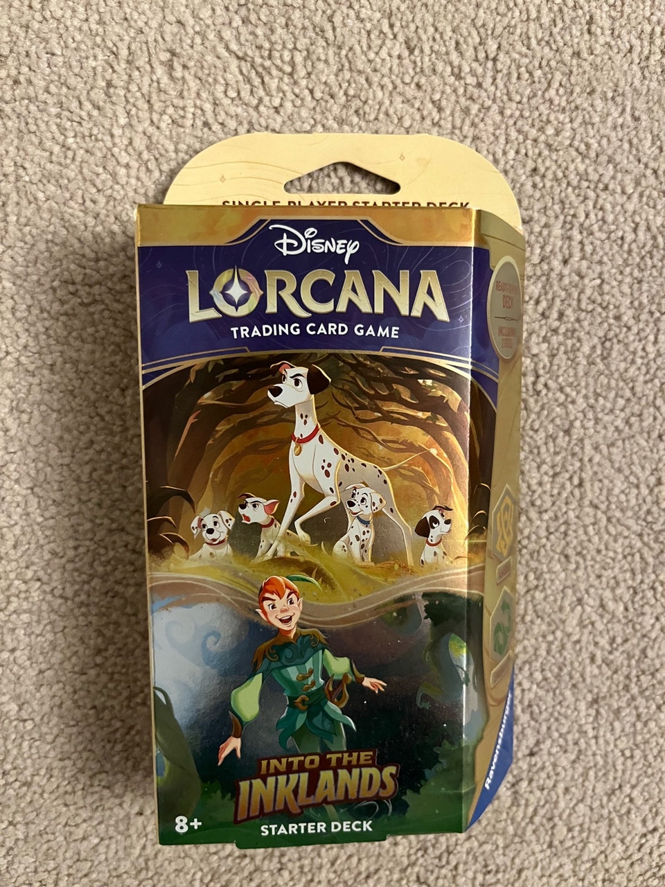 Disney Lorcana Into The Inkland Starter Deck Amber & Emerald | Toys ...