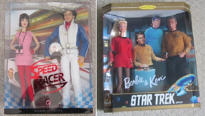 Speed Racer or Star Trek Barbie Collector Gift Set - BNIB | Toys ...