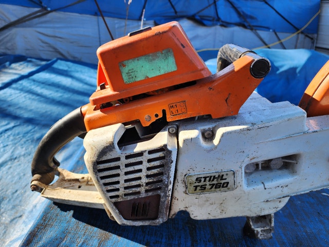 Stihl TS760 Professional Quick Cut Concrete Cutoff Off Saw 16" H ...