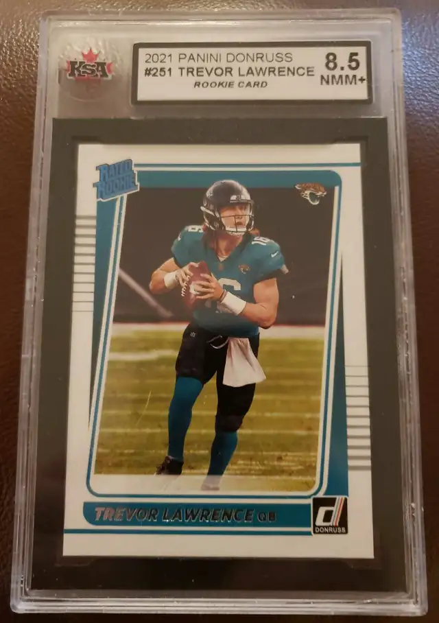Football Rookie Cards - KSA Graded Drew Lock and Trevor Lawrence | Arts ...