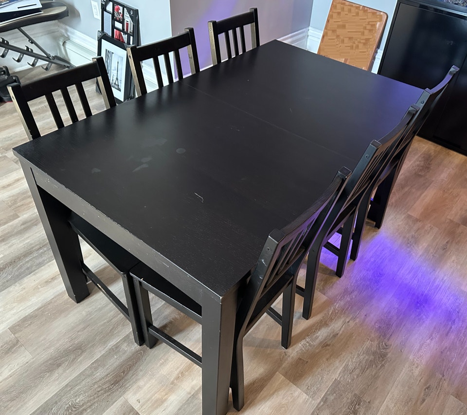 IKEA Kitchen Table (No Chairs) - Bjursta - Extendable | Dining Tables ...