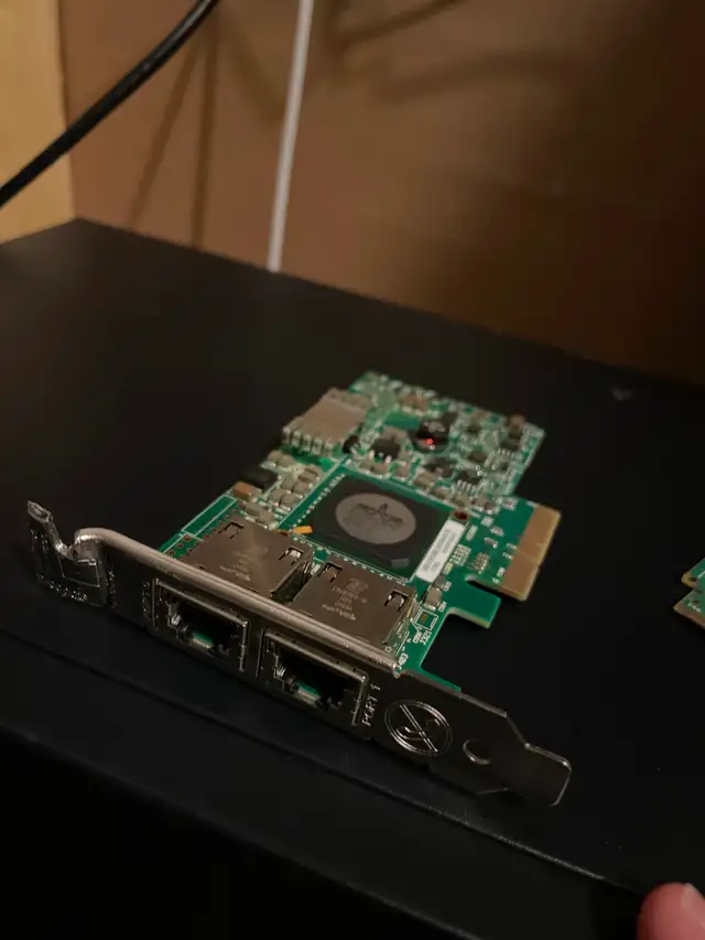 Dell Broadcom Dual-Port Gigabit PCIe Network Adapter NIC | Networking ...