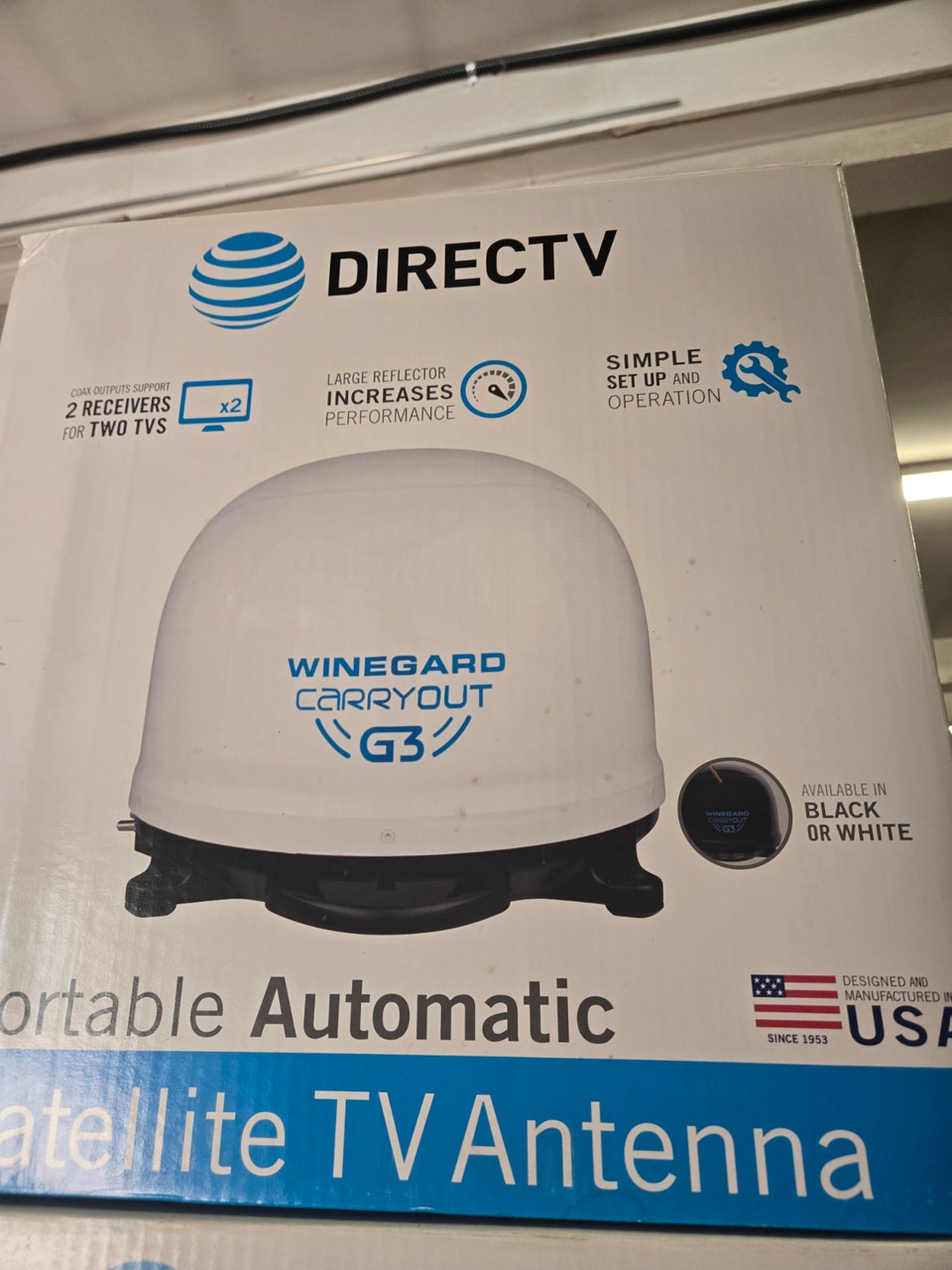 Winegard Direct Satellite Antenna | RV & Camper Parts & Accessories ...