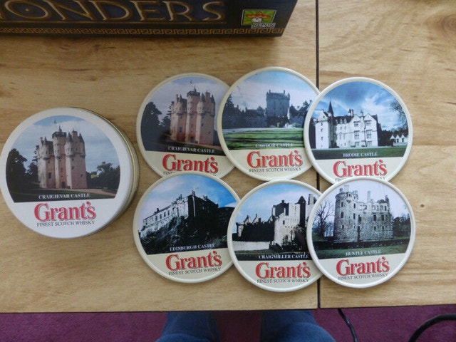 Grant's Finest Scotch Whisky Coaster Set | Arts & Collectibles | Owen ...