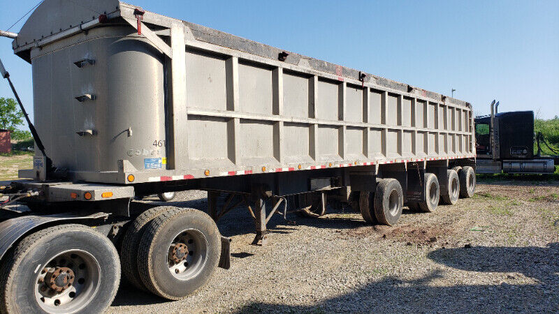 2009 COBRA 4 AXLE (QUAD) SPIF END DUMP TRAILER | Heavy Equipment ...