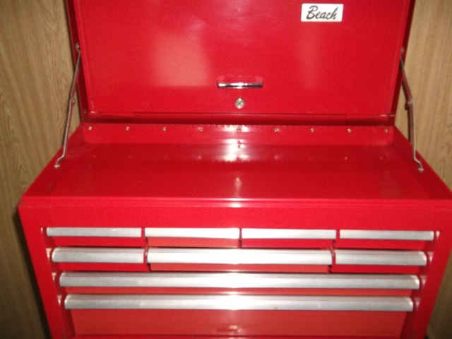 Beach/Craftsman - 15 Drawer Tool Box/Cabinet/Chest & Tools | Tool ...