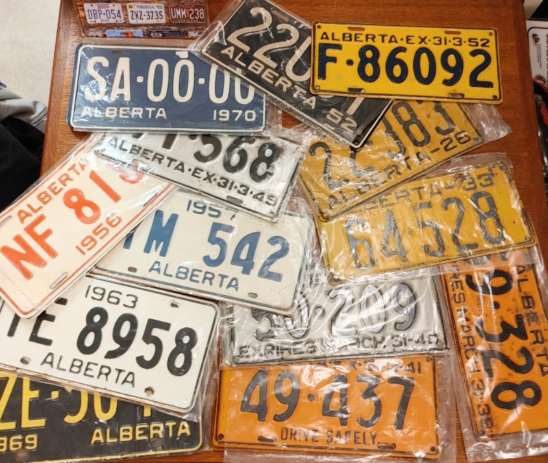 ** Vintage License Plates ** Free Shipping | Arts & Collectibles ...