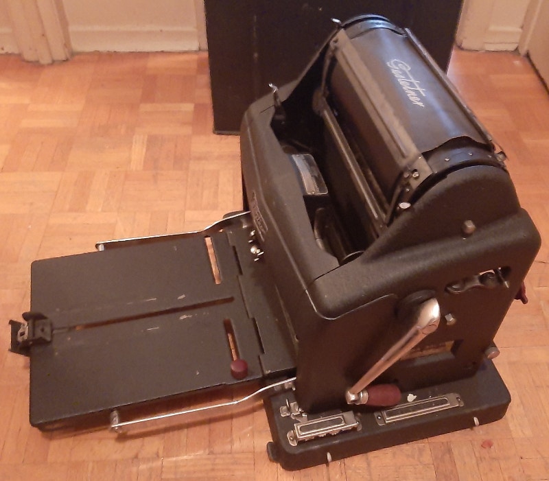 Gestetner 1930's Era Copying Machine Works! | Arts & Collectibles ...